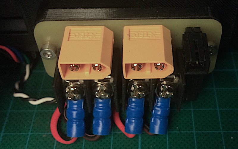 Connection Box with XT60 for placing PSU Black outside the printer ...