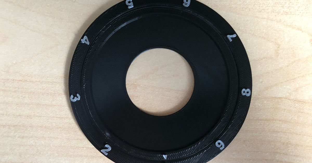 Counting Coaster by AWSW | Download free STL model | Printables.com