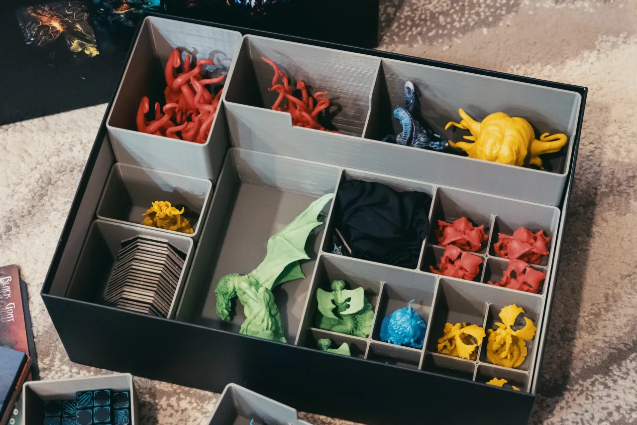 Board Game Organizer - Cthulhu Wars by Josh-3d | Download free STL ...