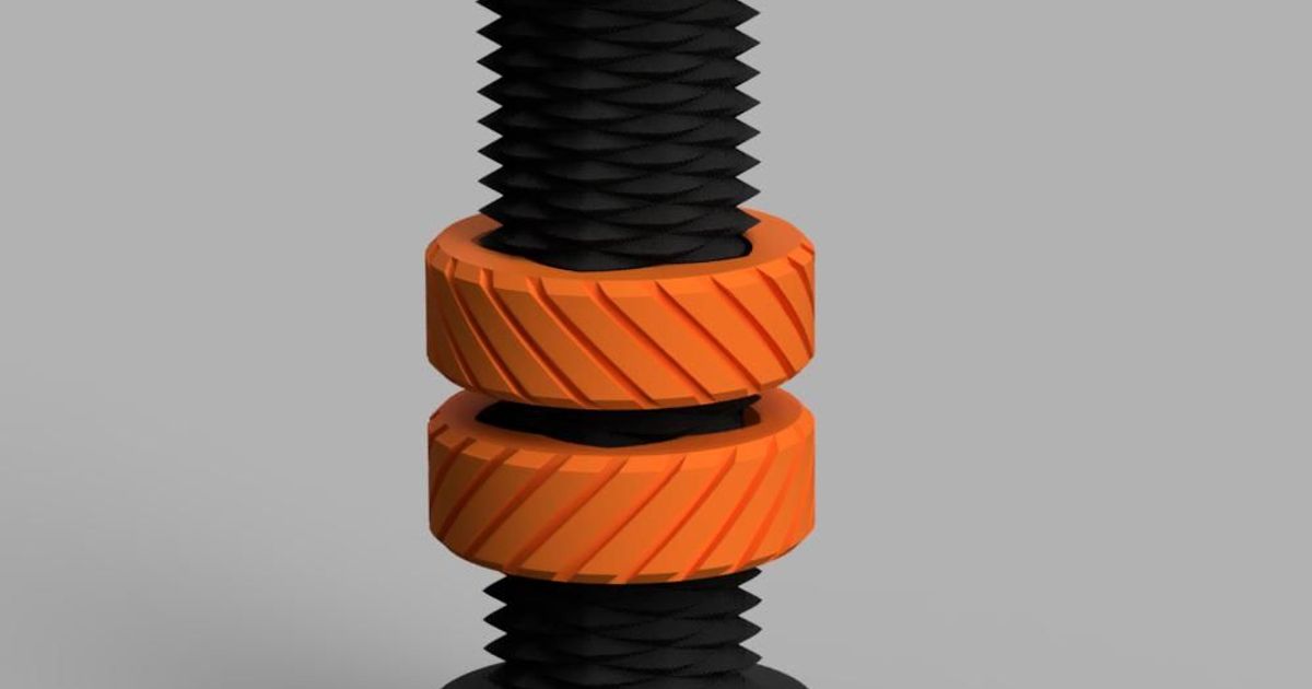 Dual Thread Fidget Toy by ModularManiac | Download free STL model ...
