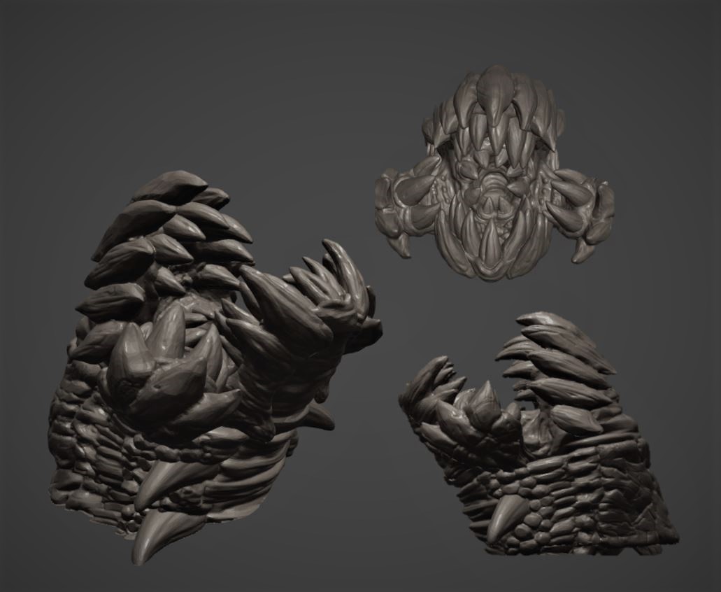 Silt Horror Head (Remix) - Dark Sun Kraken by Amoda | Download free STL ...