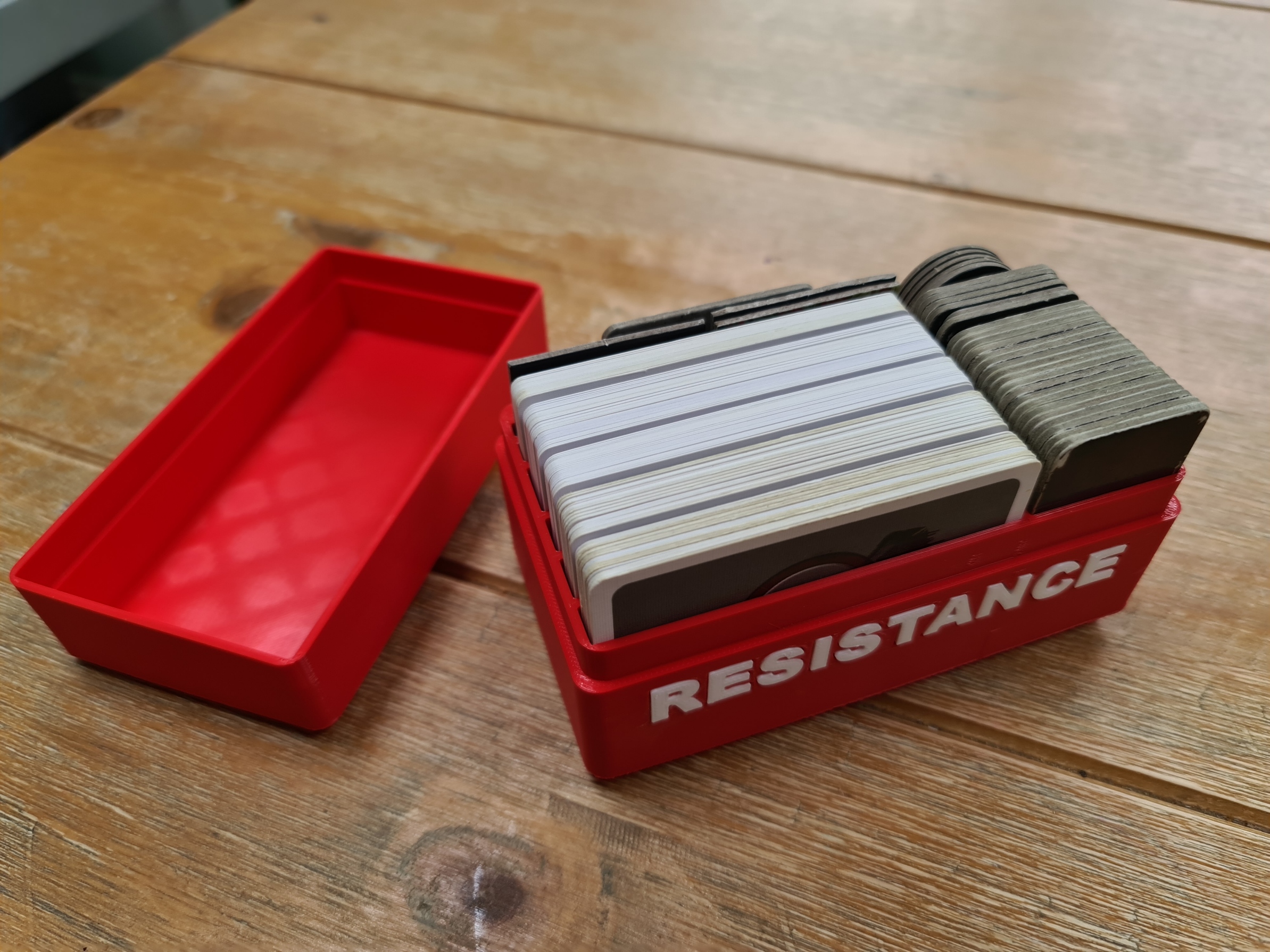 The Resistance Board Game Box by ArsenalFanDan | Download free STL ...