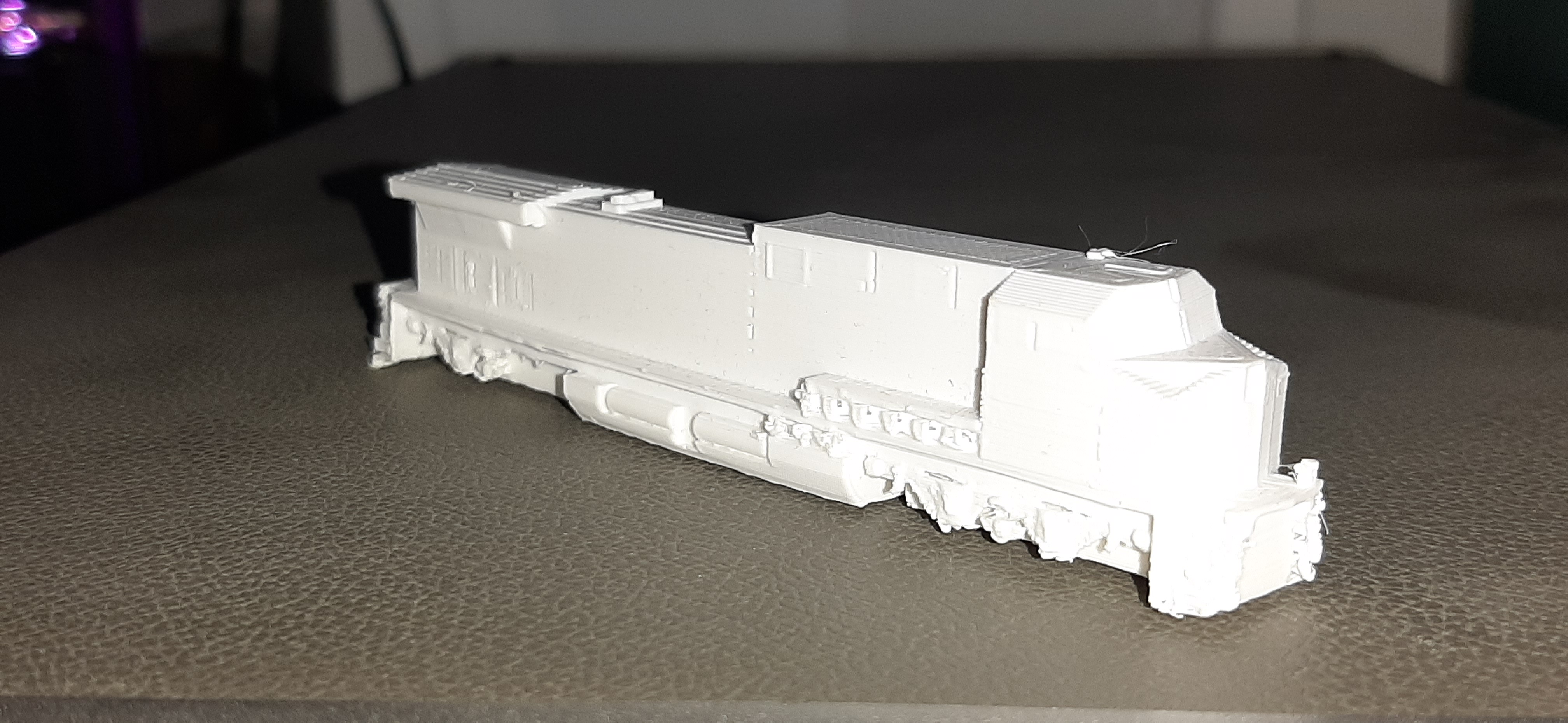 GE Dash 8 Series Locomotive by Steven Wild | Download free STL model ...