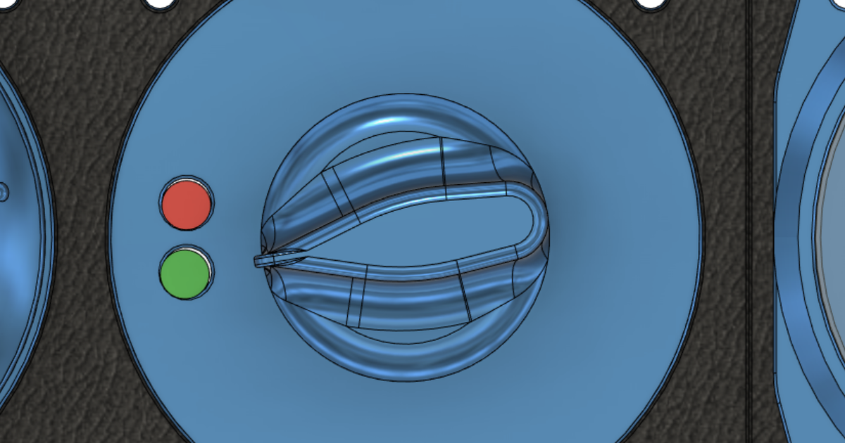 Gun Selector (Easy Home Cockpit Project) by Joker_G | Download free STL ...