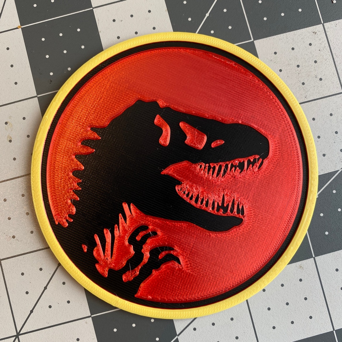 Jurassic Park Coasters by nerdyviews | Download free STL model ...