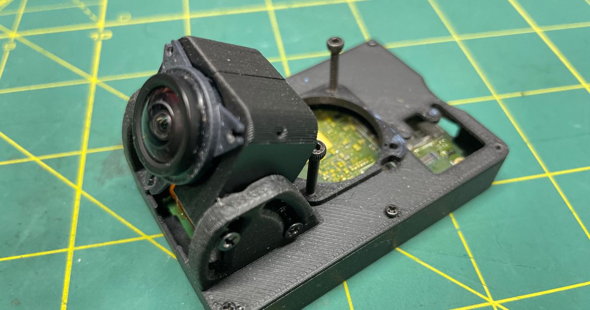 GoPro Hero 10 flat case with cooling fan by robomaniac | Download free ...