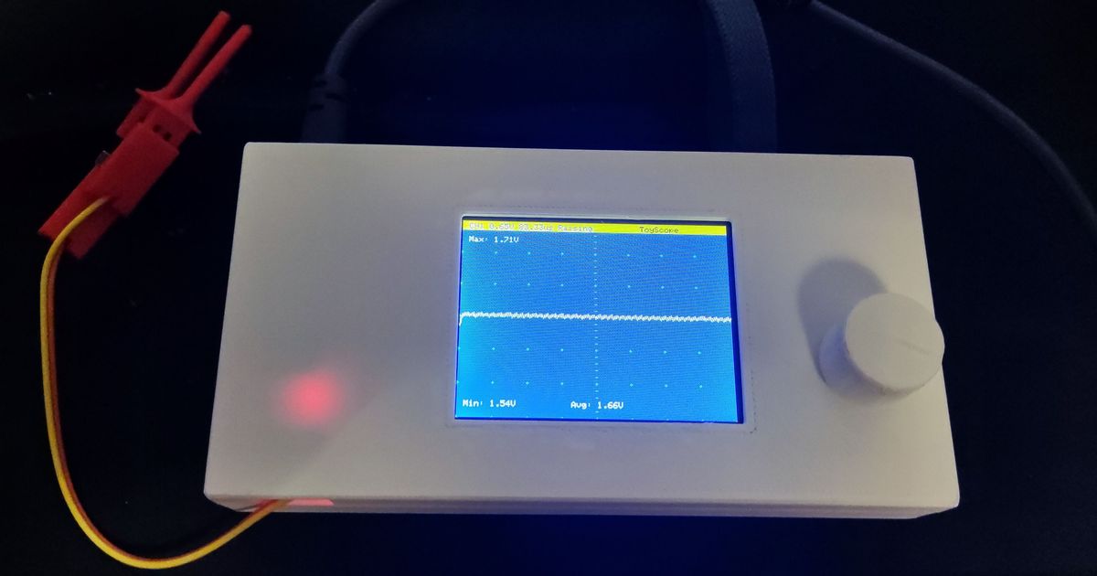 STM32 Oscilloscope Enclosure - ToyScope by KamiTech | Download free STL ...
