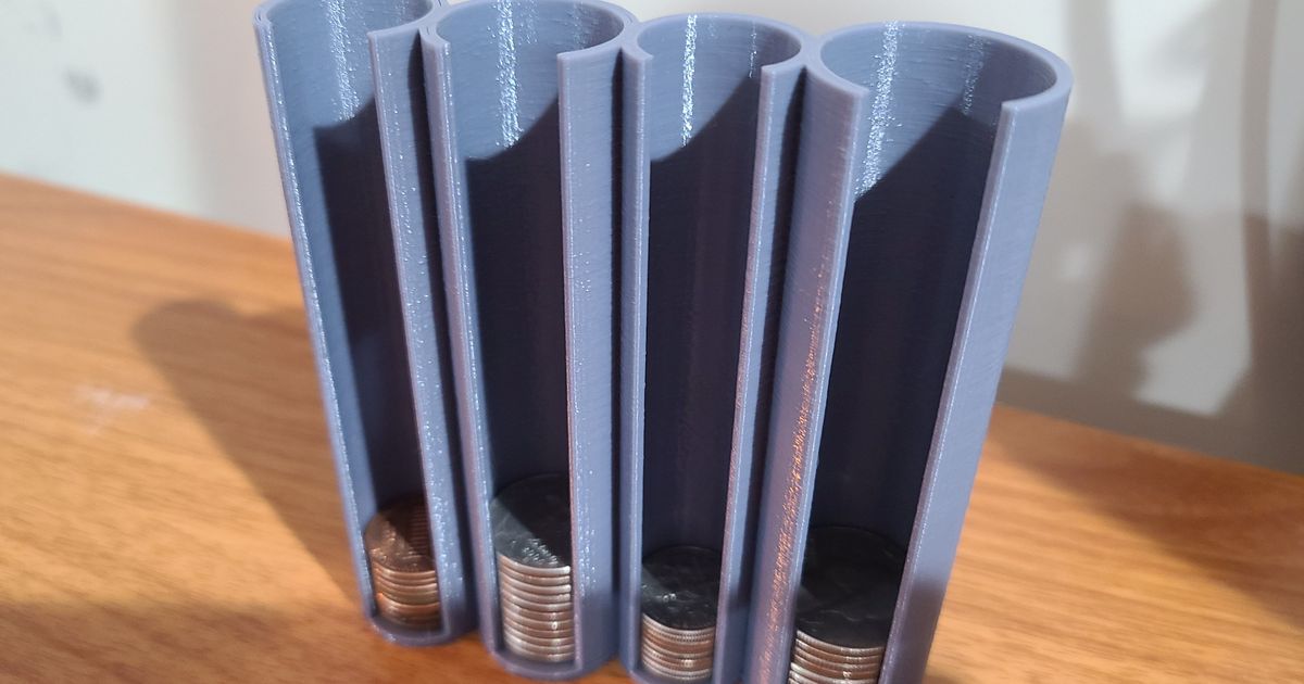 Customizable Coin Towers by Matt Braddock | Download free STL model ...