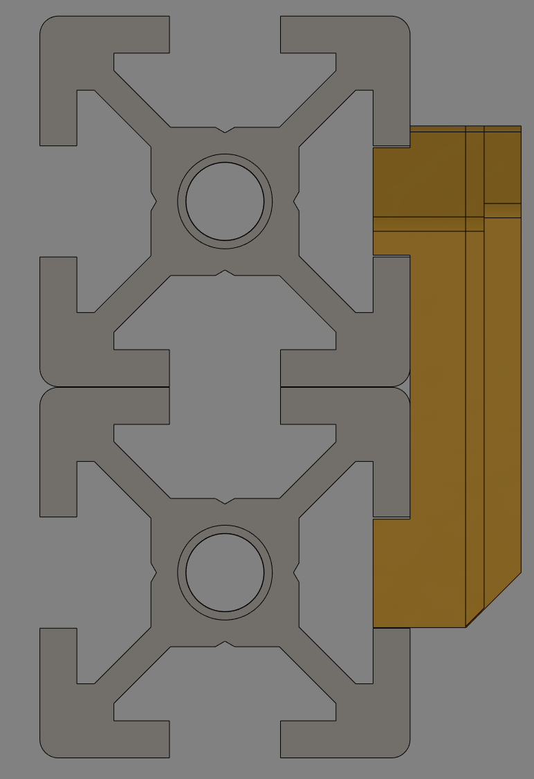 Extrusion Connector Plate (Voron 2.4) by TDX3D | Download free STL ...