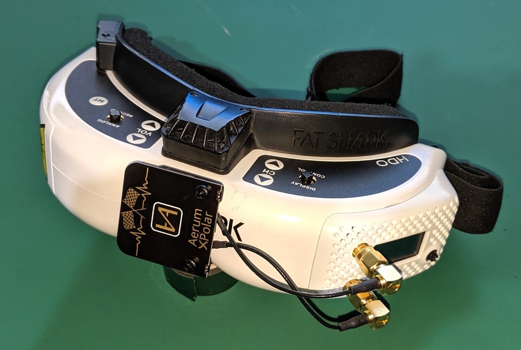Aerum Polar X 5G8 goggle mount by defMondo | Download free STL model ...