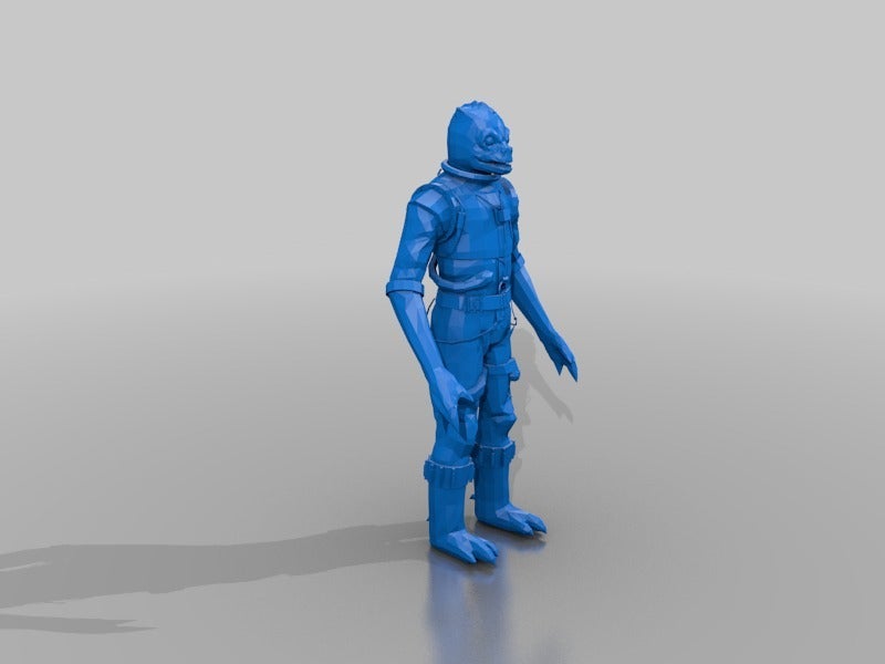 Bossk SW Bounty Hunter by Jace1969 | Download free STL model ...