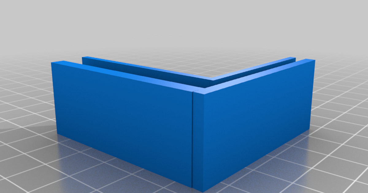 Correx Corner by Gavin | Download free STL model | Printables.com