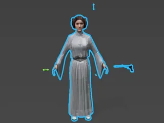 Princess Leia by Jace1969 | Download free STL model | Printables.com