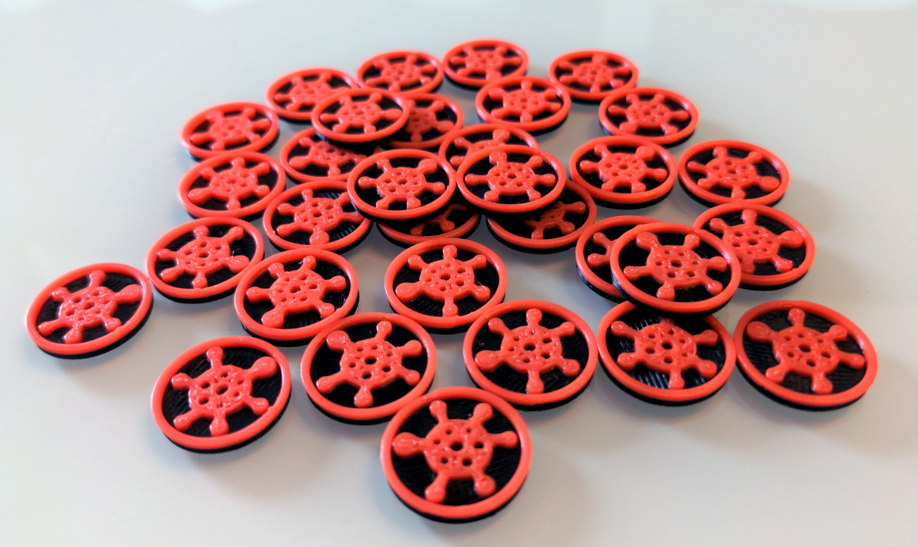 Android Netrunner - Credit & Virus Tokens by mnemic | Download free STL ...