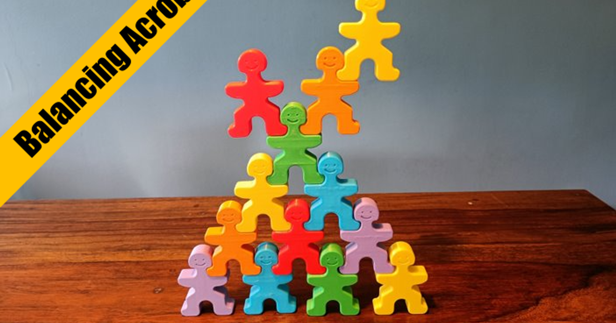 Balancing Acrobats - Kids Skill Game by nilson_fx | Download free STL ...