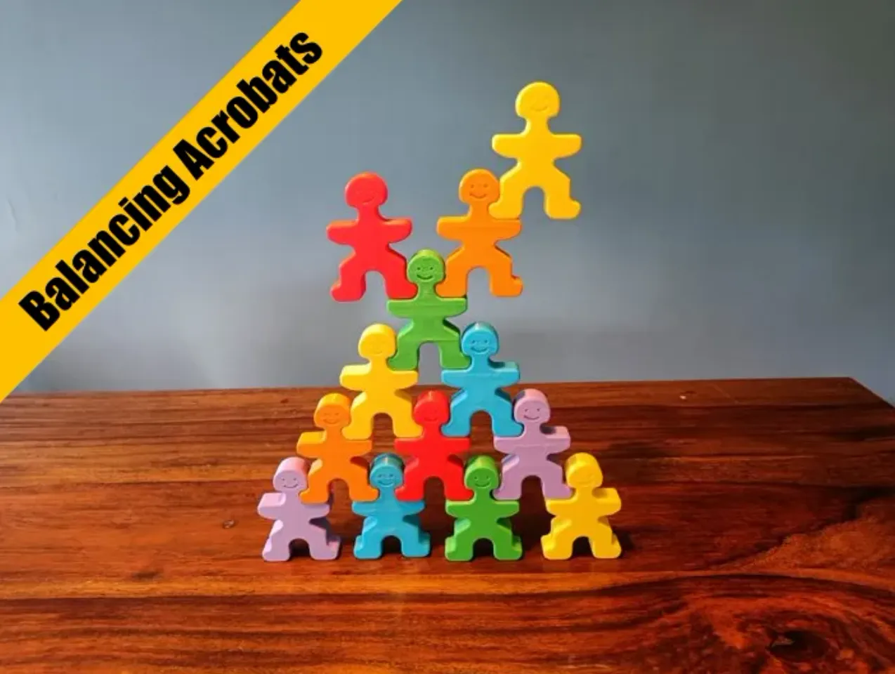 Balancing Acrobats - Kids Skill Game by nilson_fx | Download free STL ...