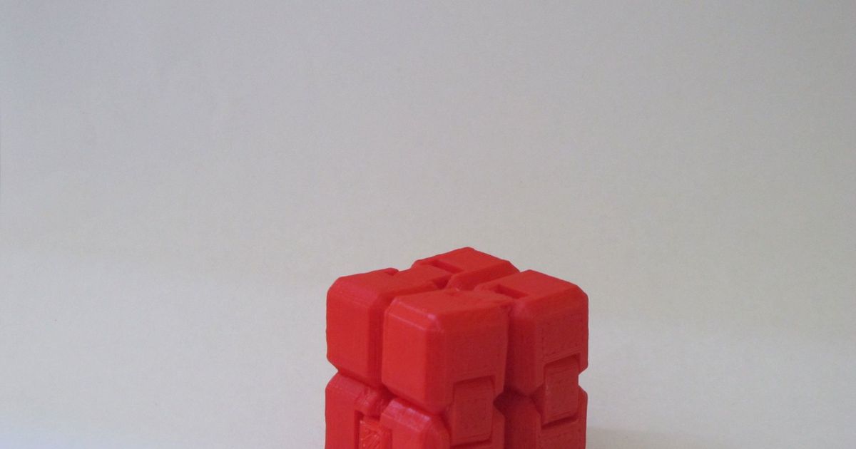 Infinity Cube Fidget Toy by Maker | Download free STL model ...