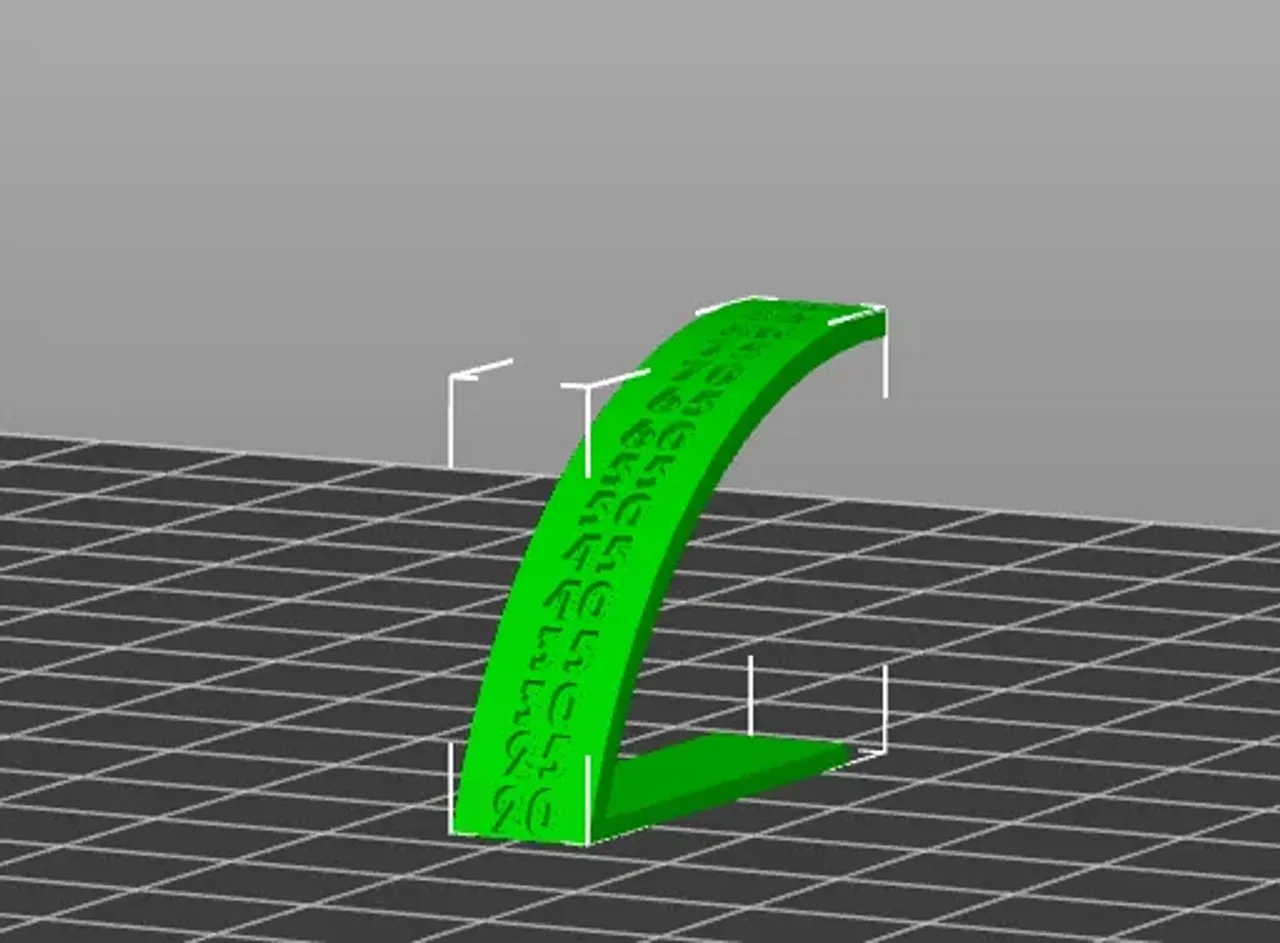 Overhang test by Engineering Addiction | Download free STL model ...