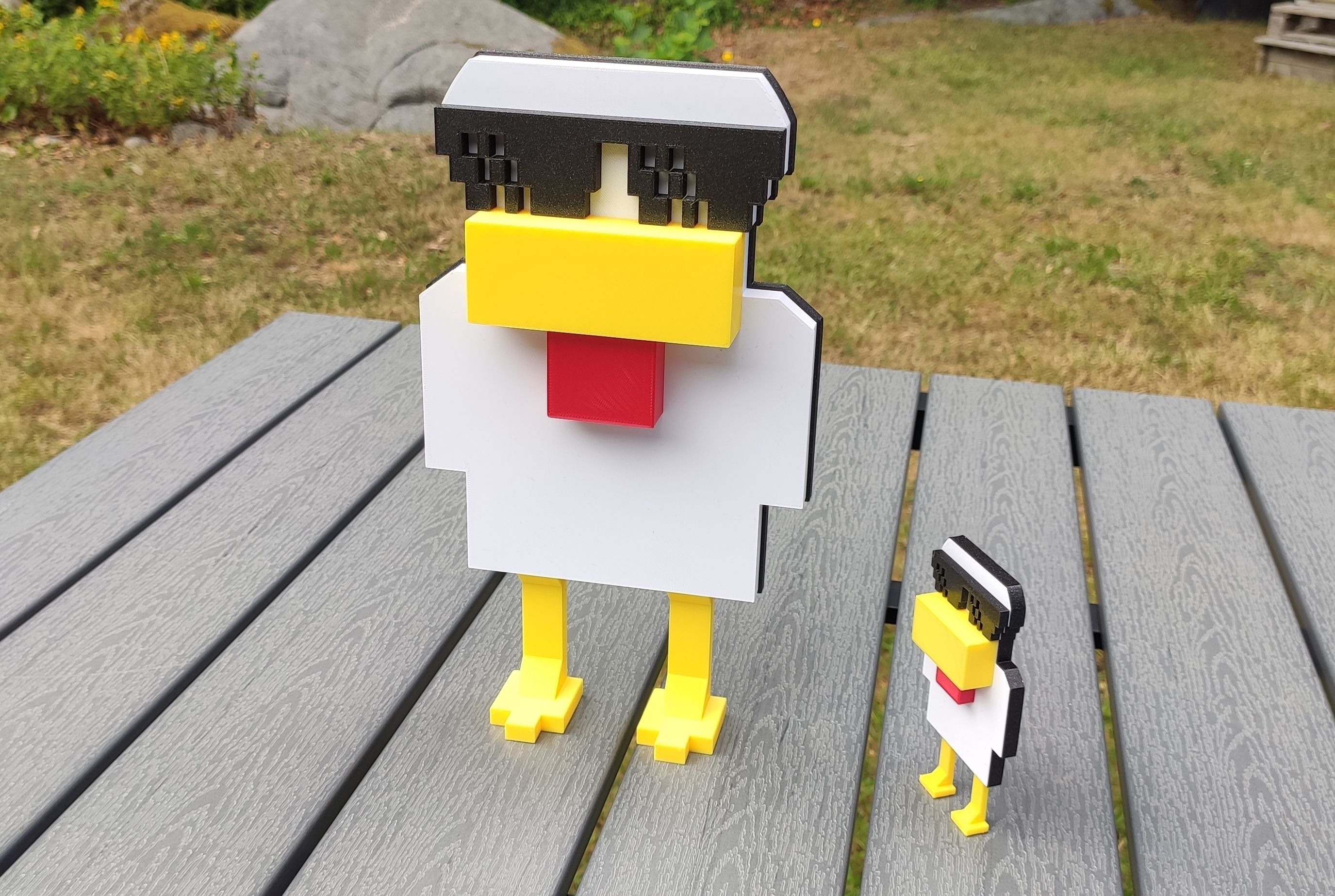 Minecraft Chicken by Fagge | Download free STL model | Printables.com