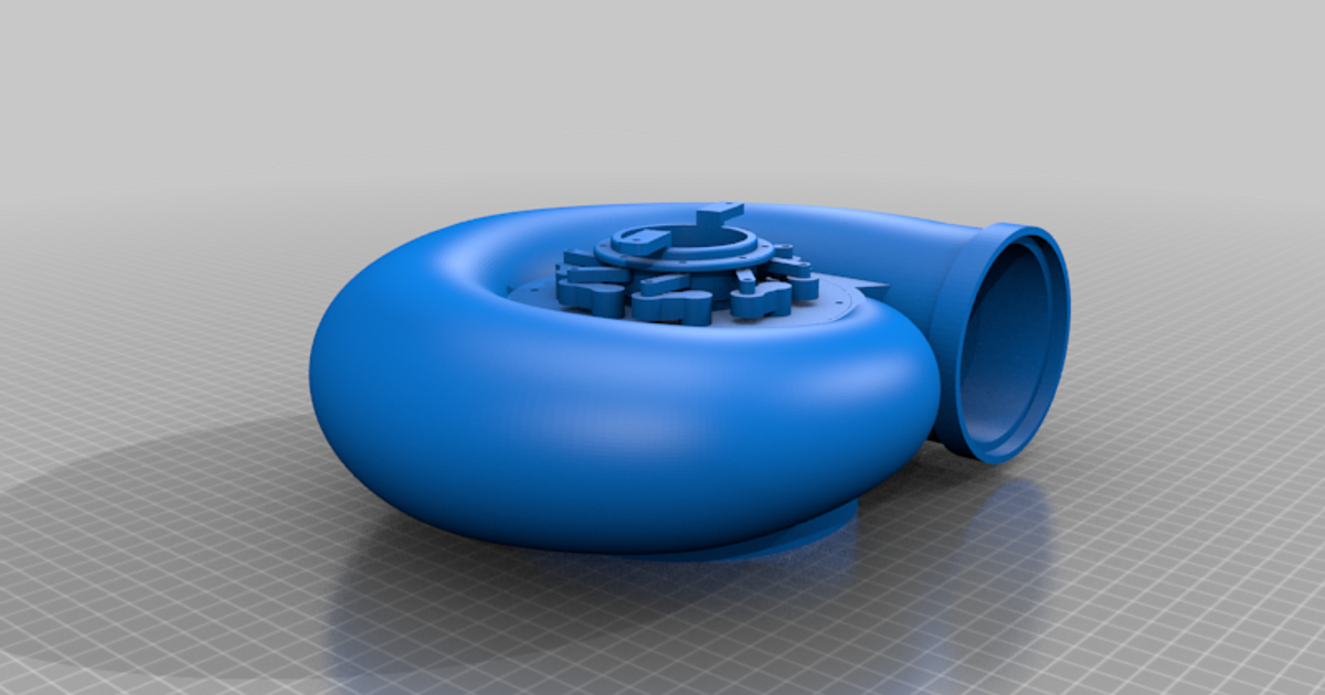 Francis turbine complete - Spiral hydro turbine complet by martlul36 ...