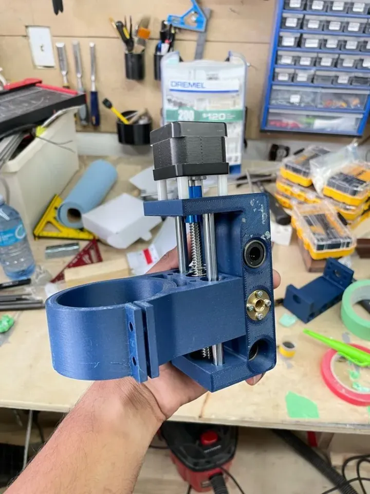 Makita Trim Router Spindle Upgrade for 3018 CNC by potatoworld Download free STL model Printables