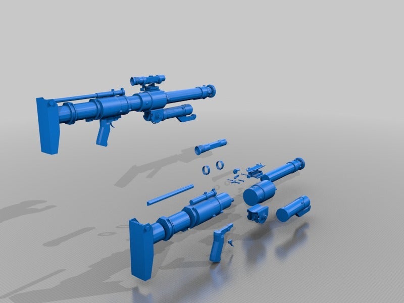 Shore Trooper CJ9 Bo-Rifle by Jace1969 | Download free STL model ...