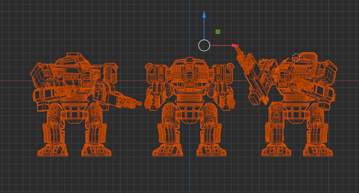 A.2 Devastator Mech (Set of 3) von Grayfaux | Kostenloses STL-Modell ...