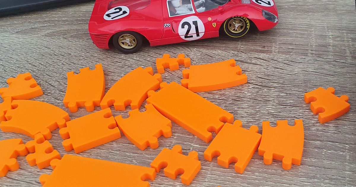 Scaled Scalextric track pieces par Hammertime racing | Téléchargez ...