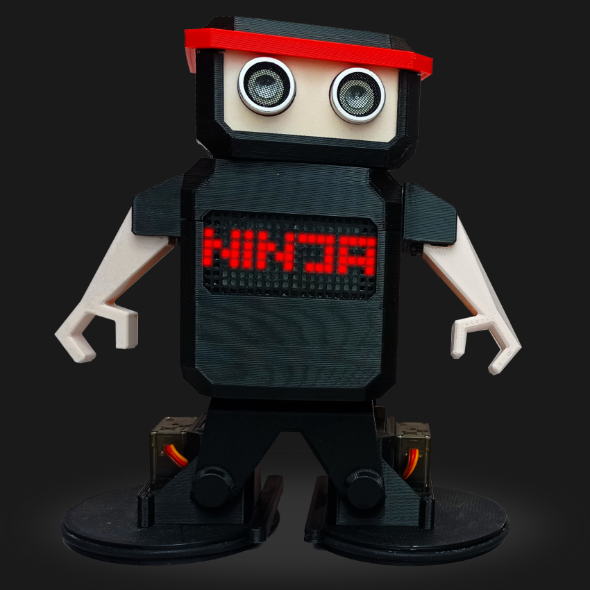 Otto Ninja Humanoid robot por Otto DIY | Descargar modelo STL gratuito ...