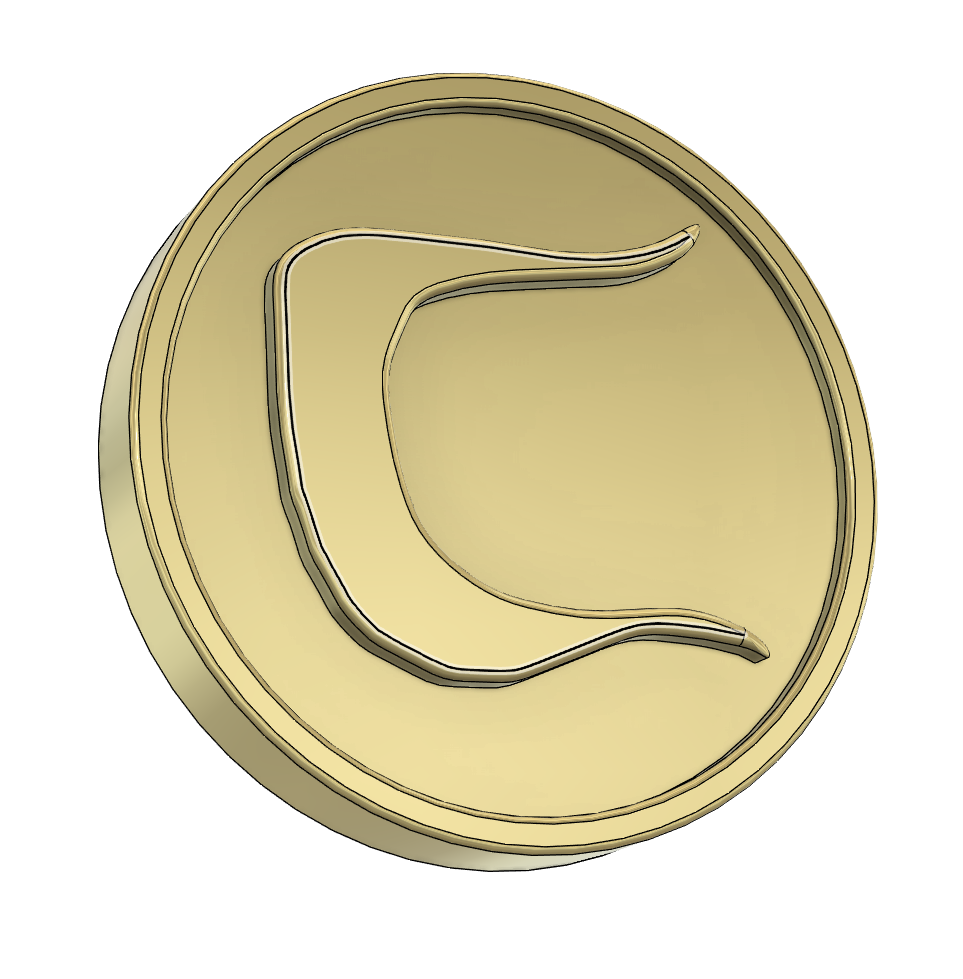 The Coon Logo Button by grizz | Download free STL model | Printables.com
