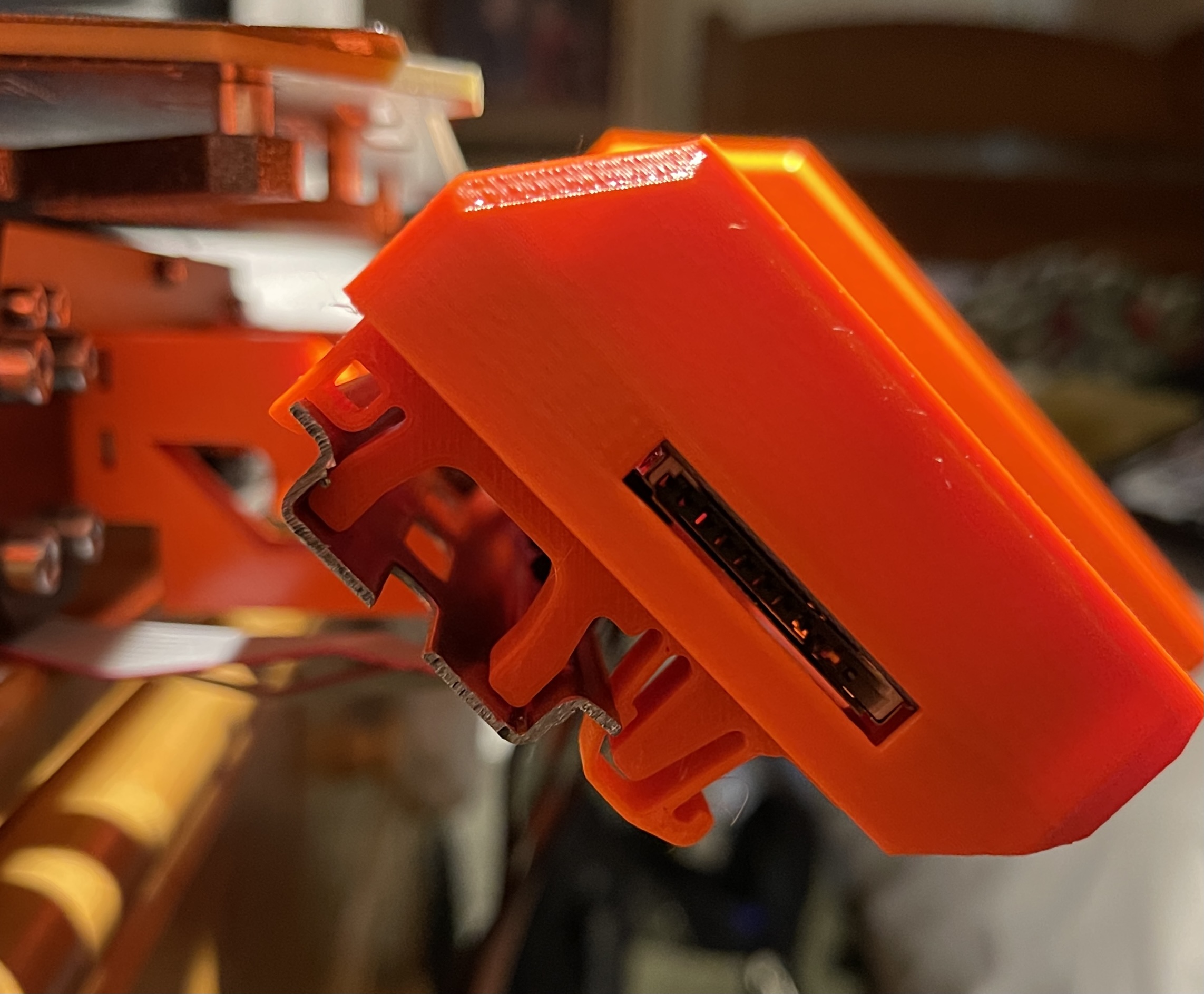 DIN rail caps for Prusa MK3S controller rail by Redneck Design ...