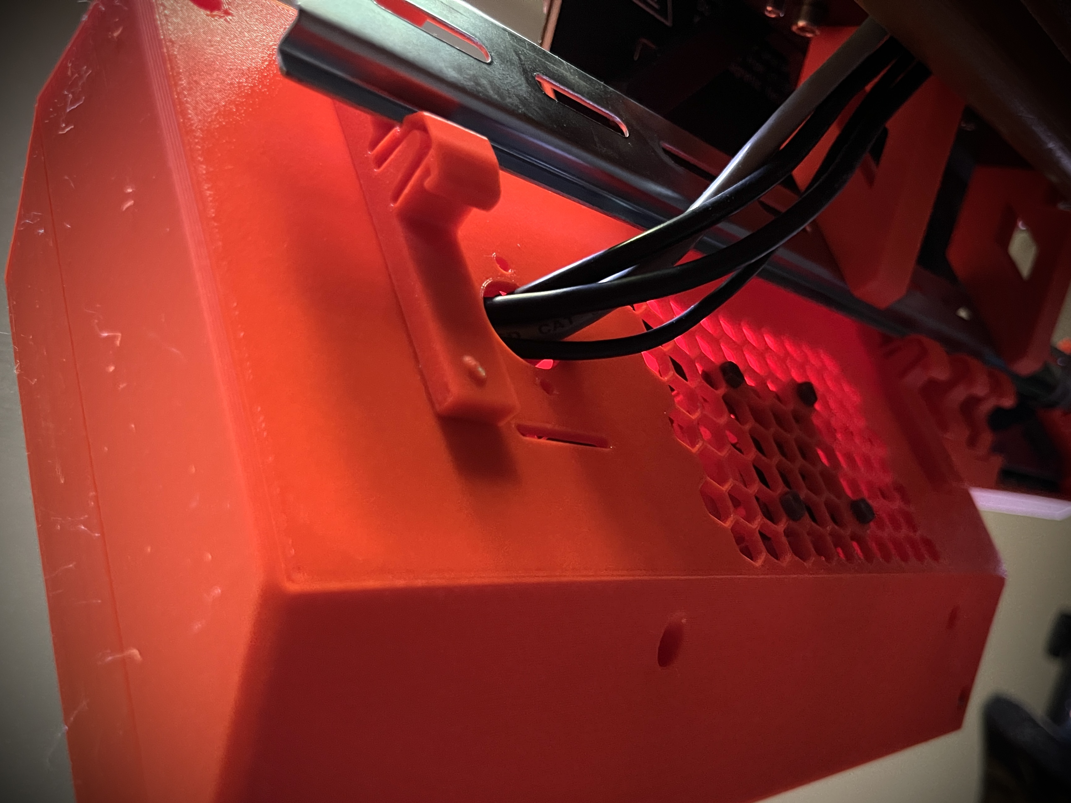 DIN rail mounting clips for 7" Raspberry Pi Enclosure by Redneck Design ...