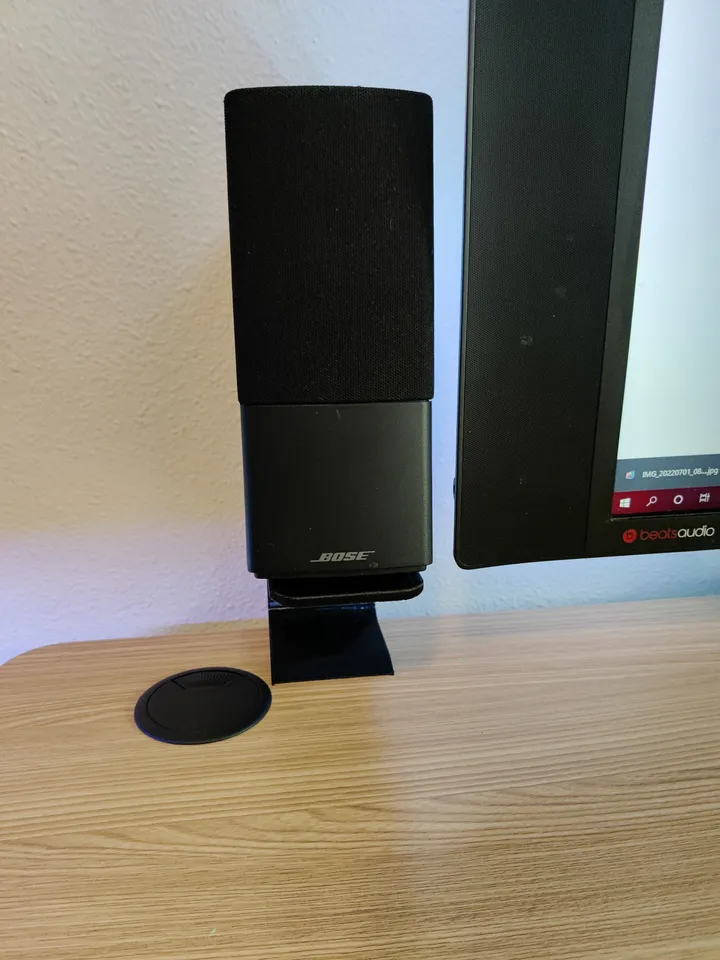 Bose Computer Speaker Installation