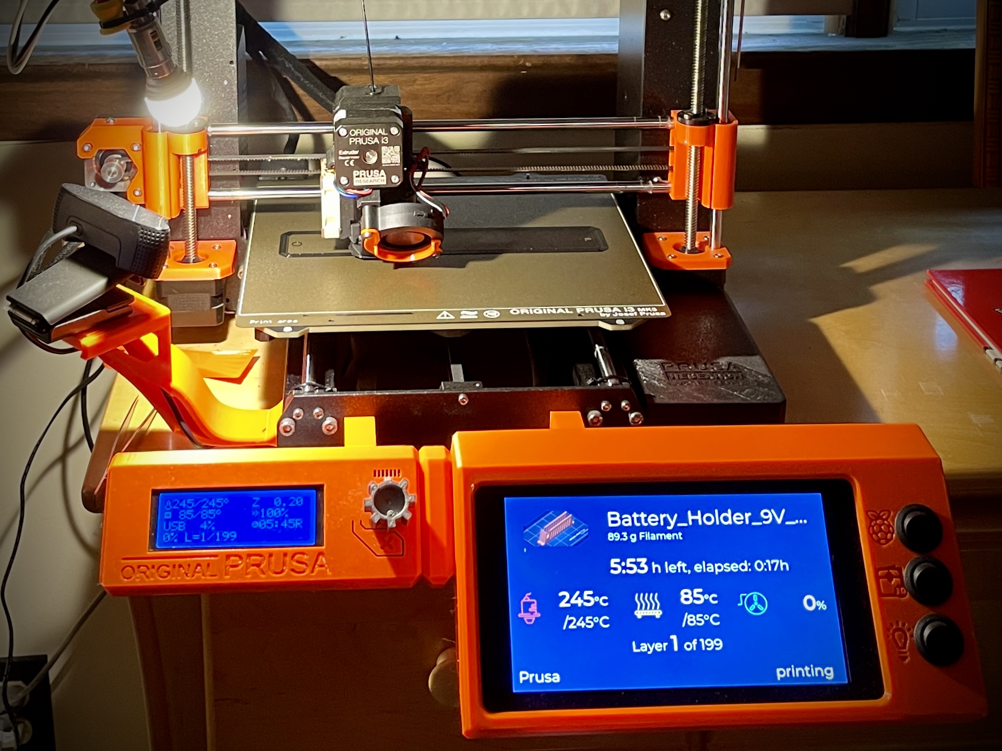 DIN rail clips for factory Prusa MK3S controller by Redneck Design ...