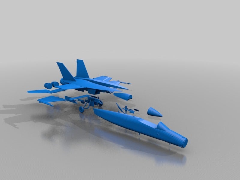 F-18 Fighter Jet by Jace1969 | Download free STL model | Printables.com