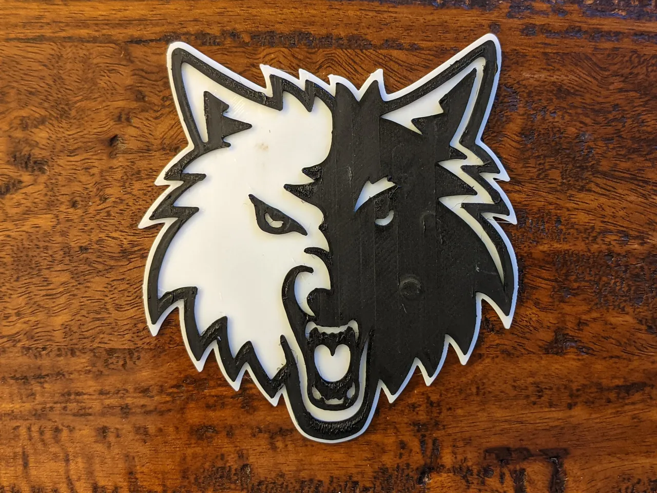 Minnesota Timberwolves Plaque by braden.eliason | Download free STL ...