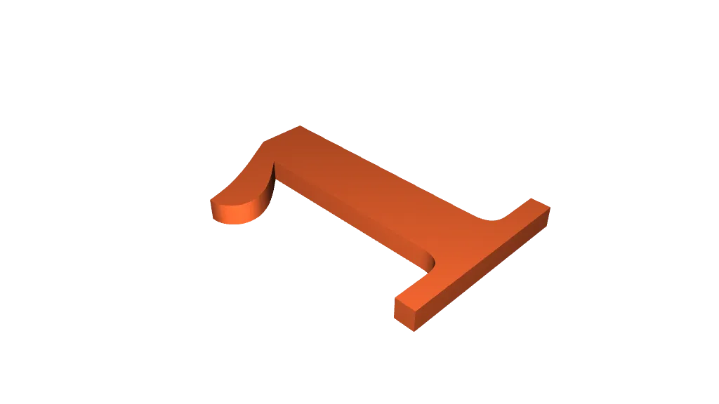 House Numbers - 1 by eric272 | Download free STL model | Printables.com