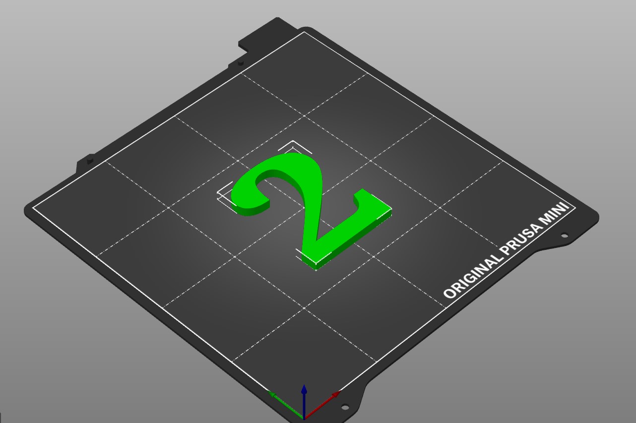 House Number - 2 by eric272 | Download free STL model | Printables.com