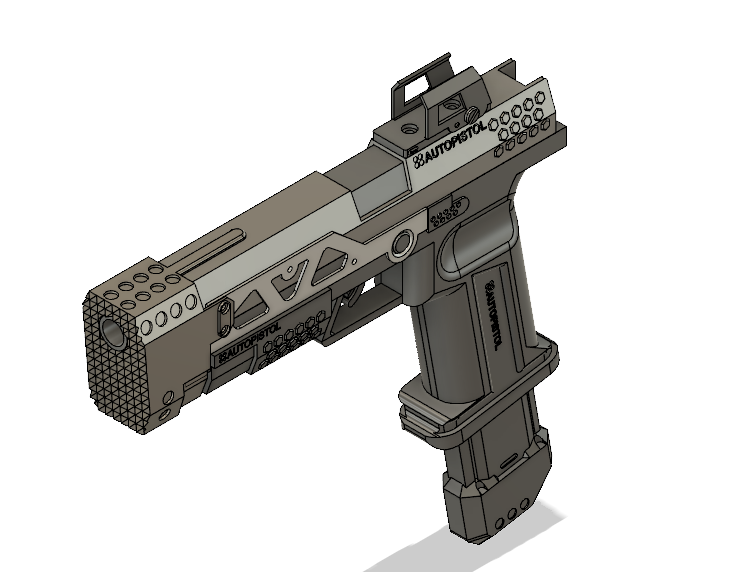 RE-45 AutoPistol (Titanfall/Apex Legends) by Emethian | Download free ...