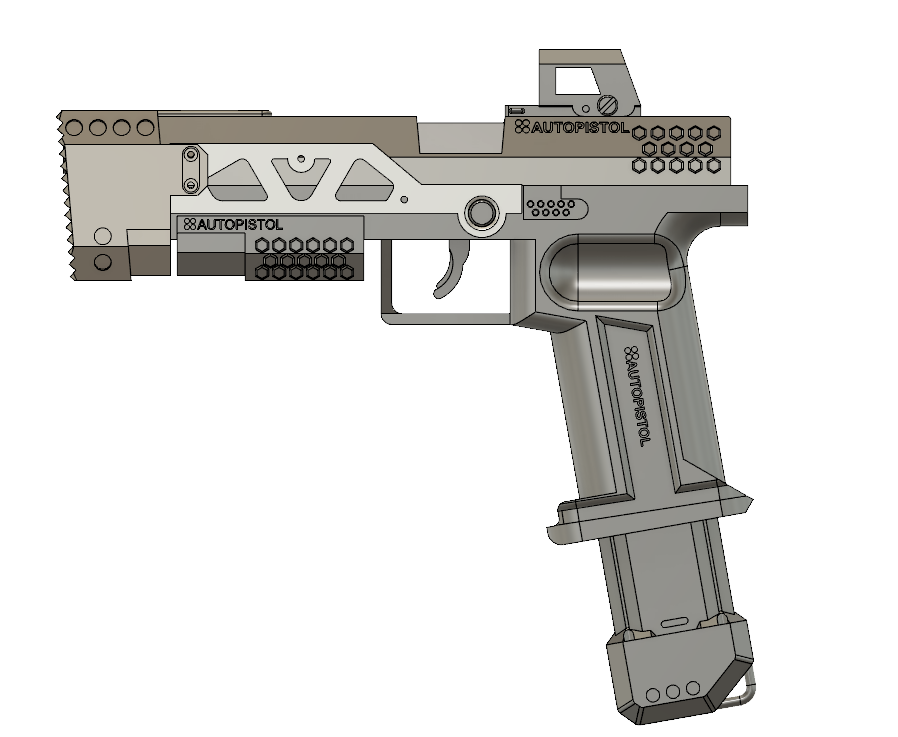 RE-45 AutoPistol (Titanfall/Apex Legends) by Emethian | Download free ...