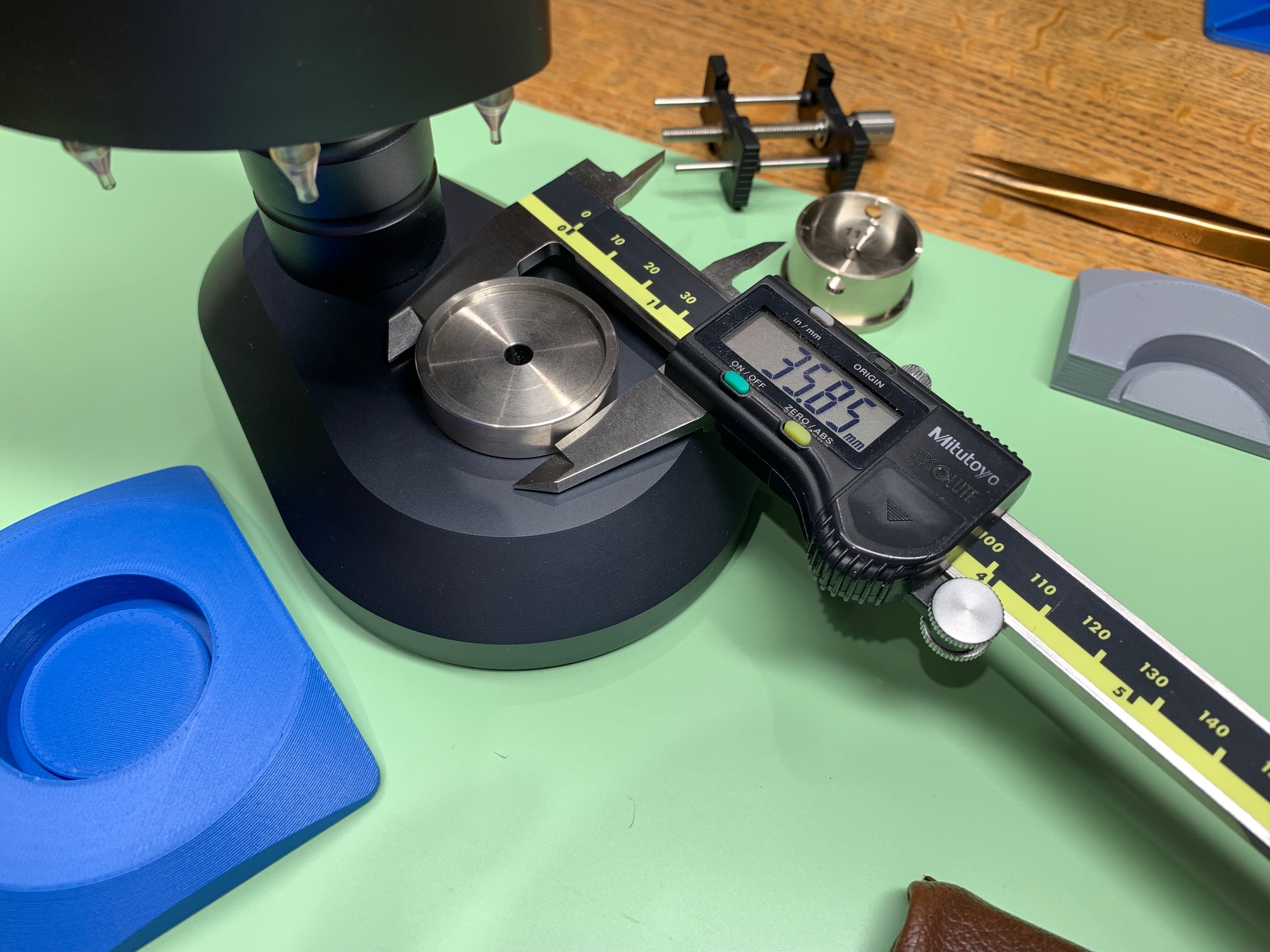 Platform for Watch Hand Setting Tool by wmkrly | Download free STL ...