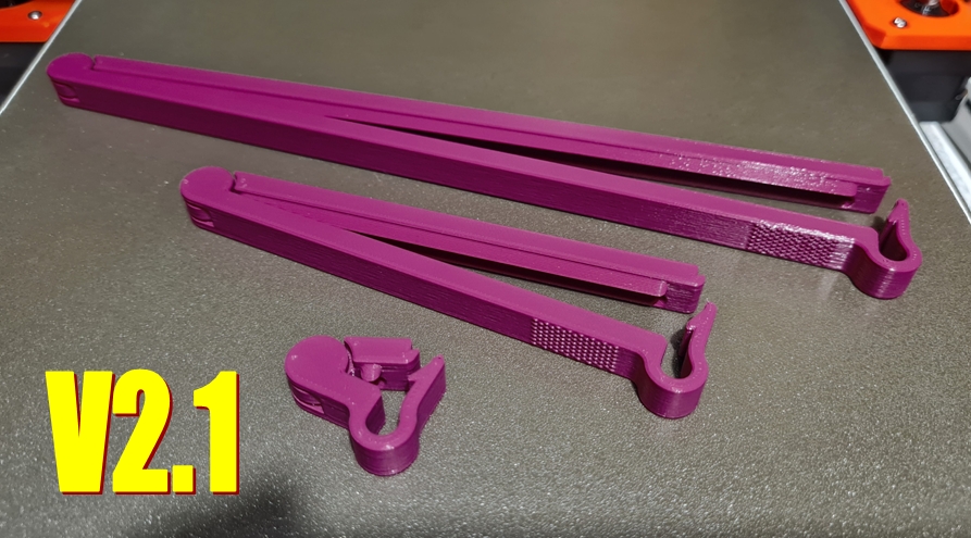 Bag Clip V2 with automatic snap-in mechanism by JBoe | Download free ...