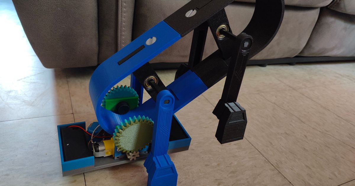 Walking Robot by Dsk001 | Download free STL model | Printables.com