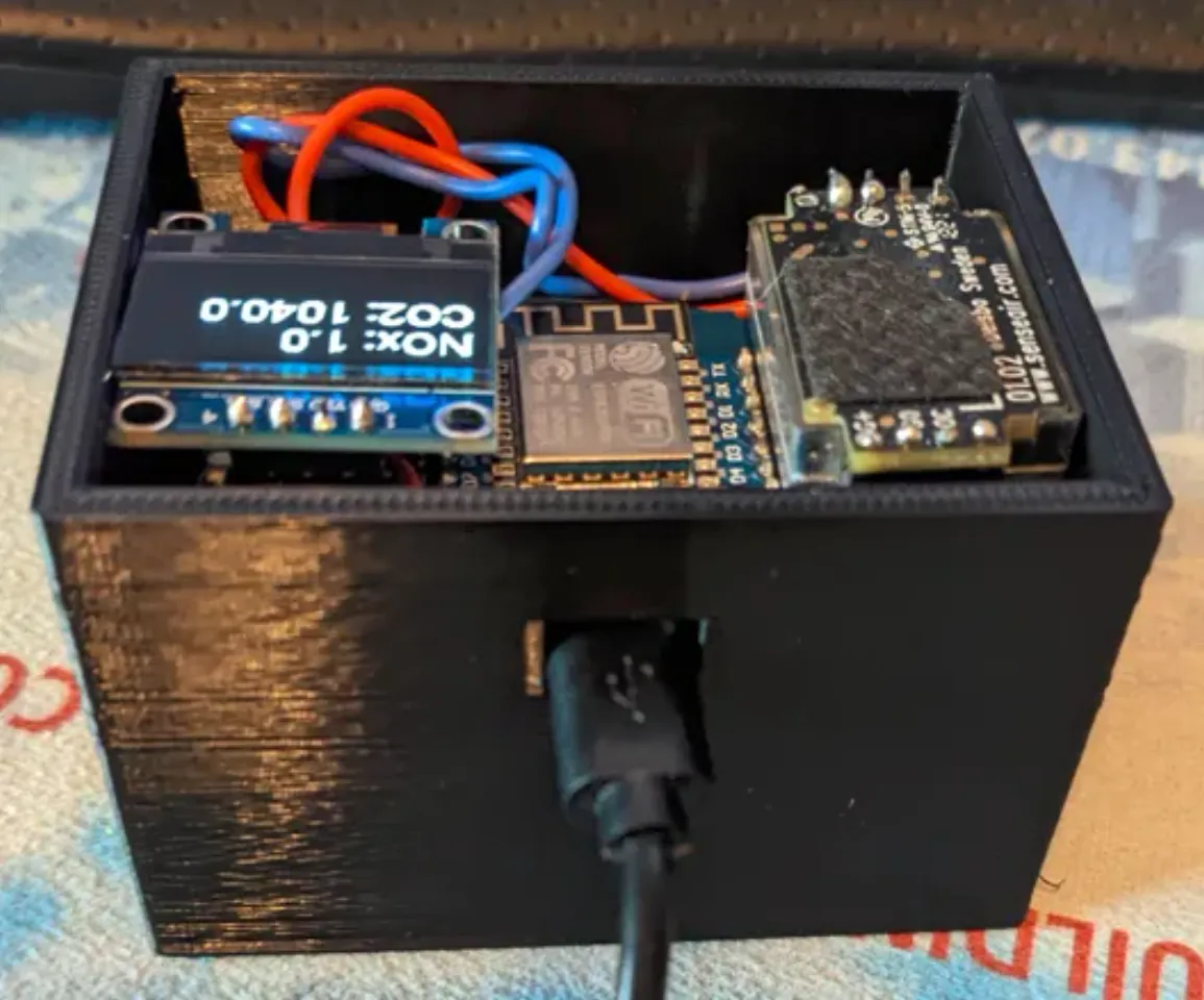 Air Quality box by ArcherNE | Download free STL model | Printables.com