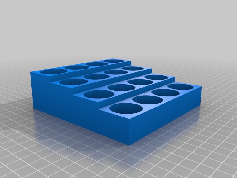 Model Paint Storage Tray by mbiersack | Download free STL model ...