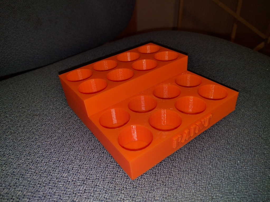 Model Paint Storage Tray by mbiersack | Download free STL model ...