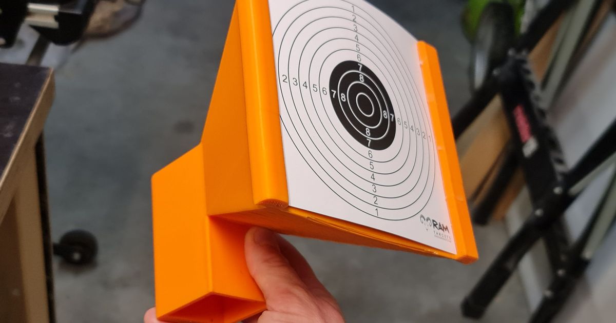 BB shooting target 140mm by Matthias | Download free STL model ...