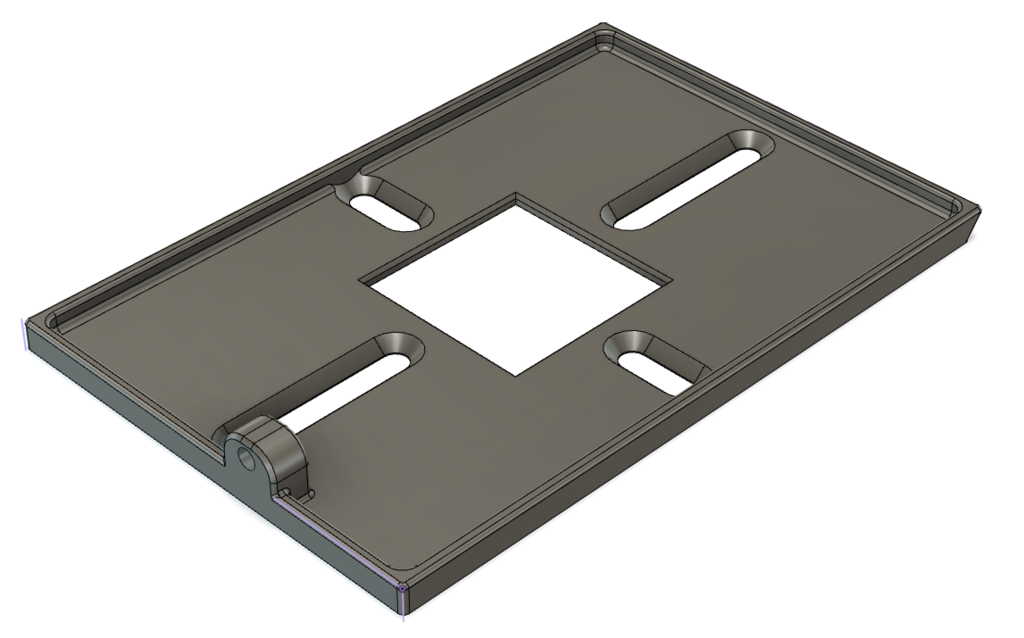 HID 920 Mounting Plate by mbiersack | Download free STL model ...