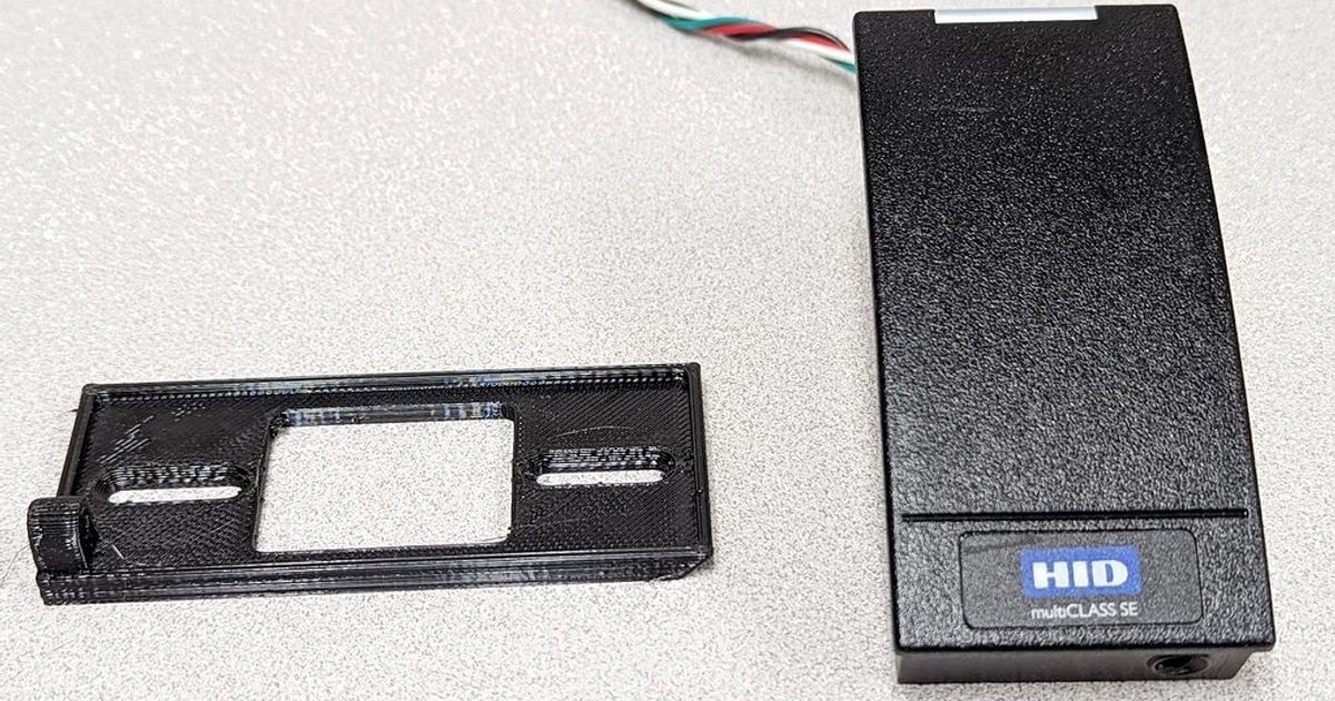 HID 900 Mounting Plate by mbiersack | Download free STL model ...