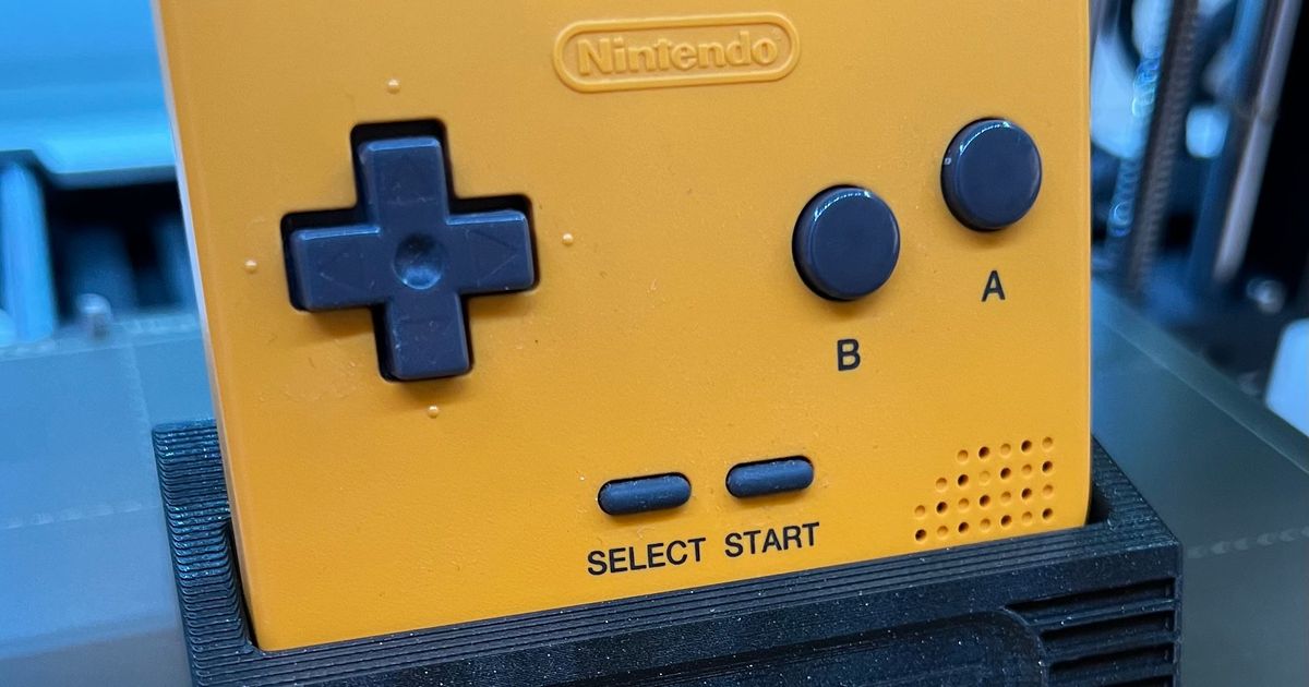 Gameboy Pocket Stand by davidspindola | Download free STL model ...